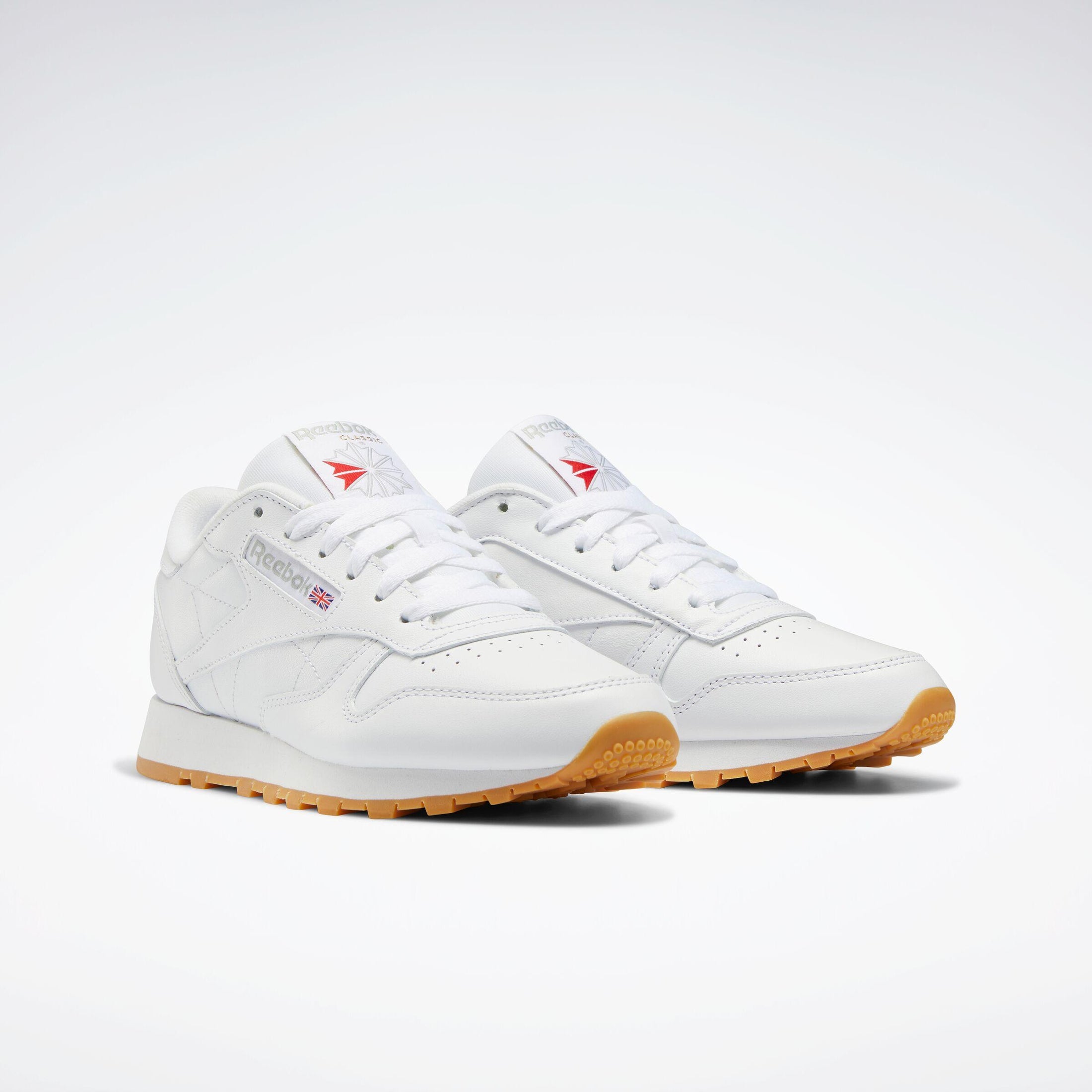 Reebok Footwear Women Classic Leather Shoes FTWR WHT/PURE GRY 3/REEBOK ...