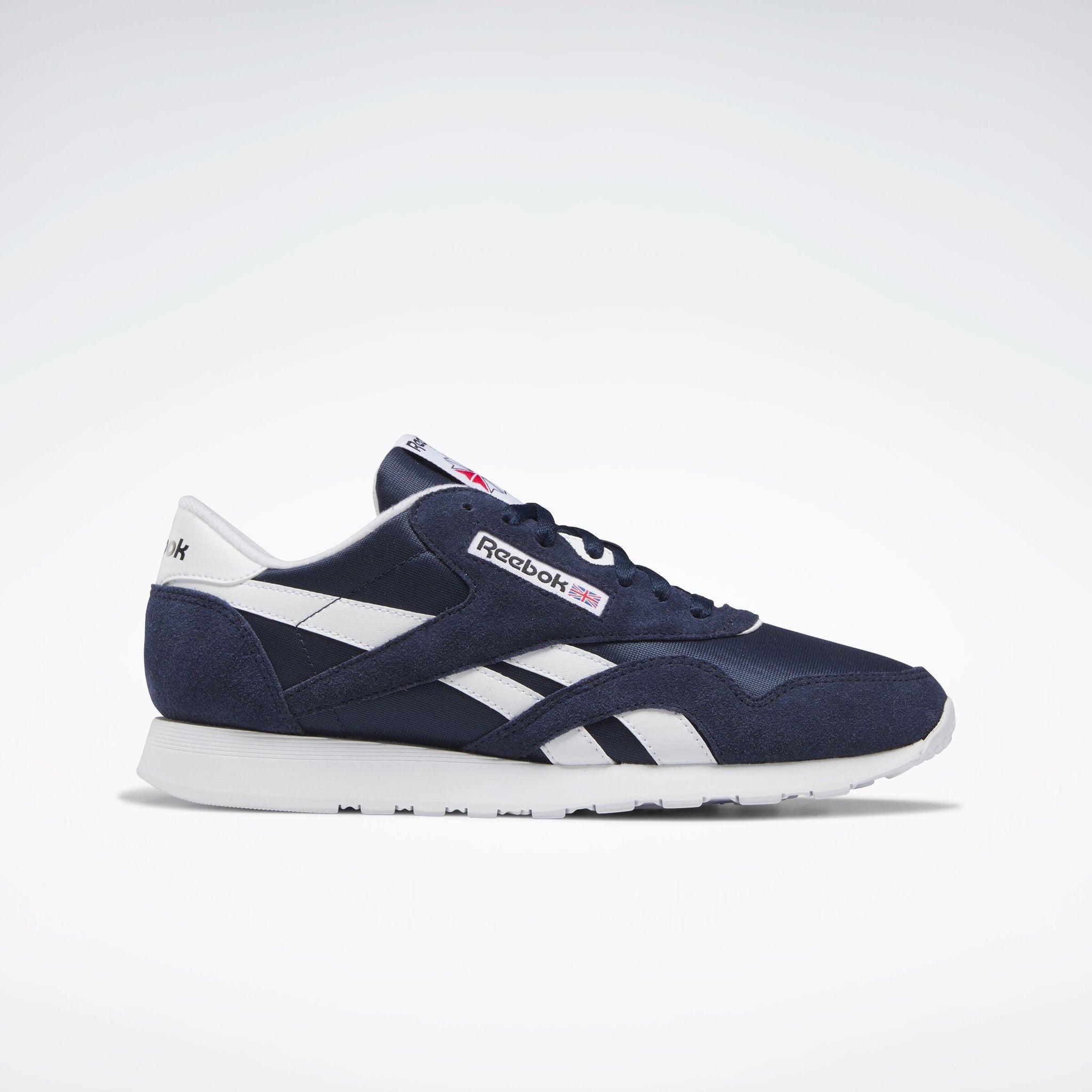 Reebok Footwear Men Classic Nylon Shoes VECNAV/FTWWHT/FTWWHT – Reebok ...