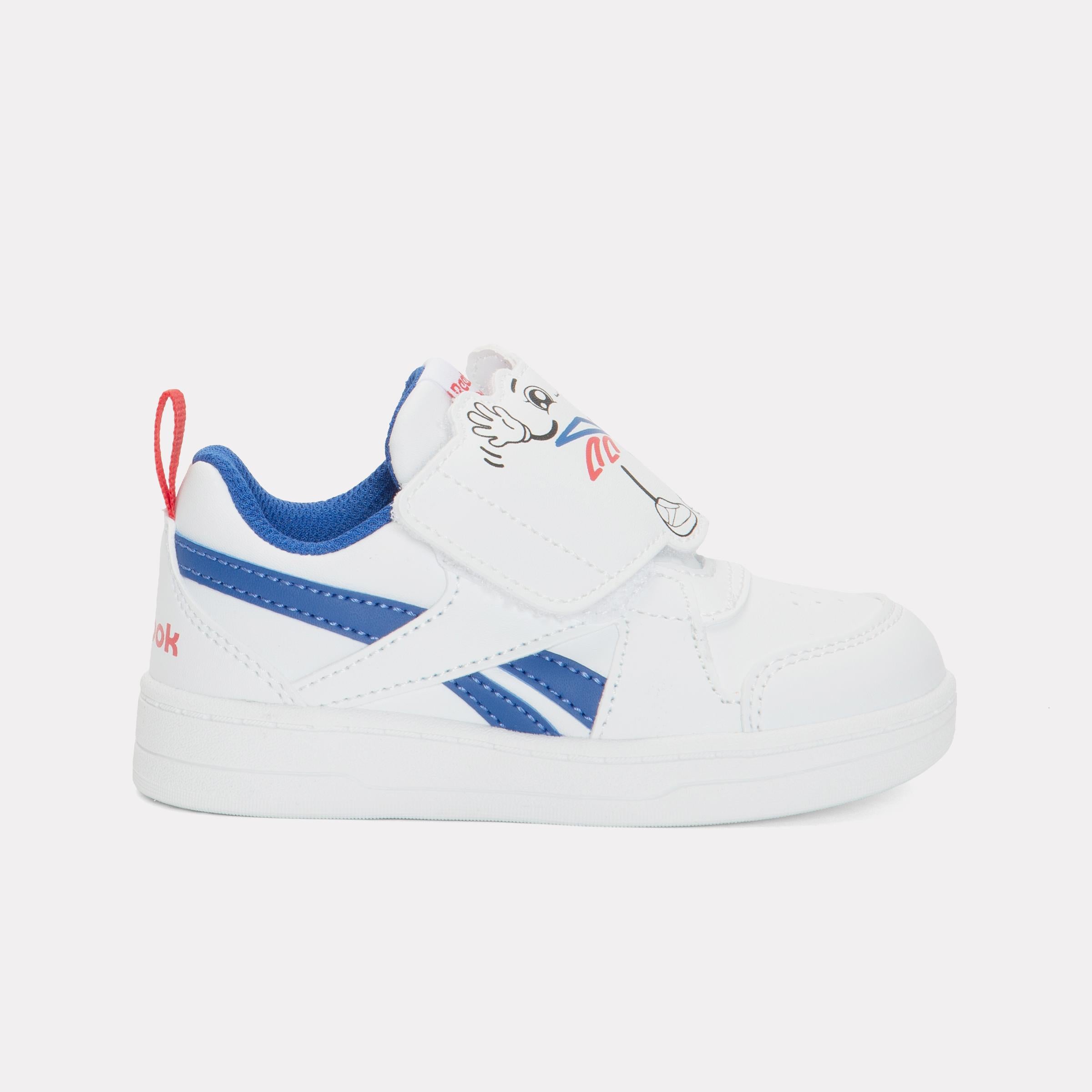 Reebok Footwear Kids Prime Snug Shoes – Baby & Toddler WHITE/VECTORBLU ...