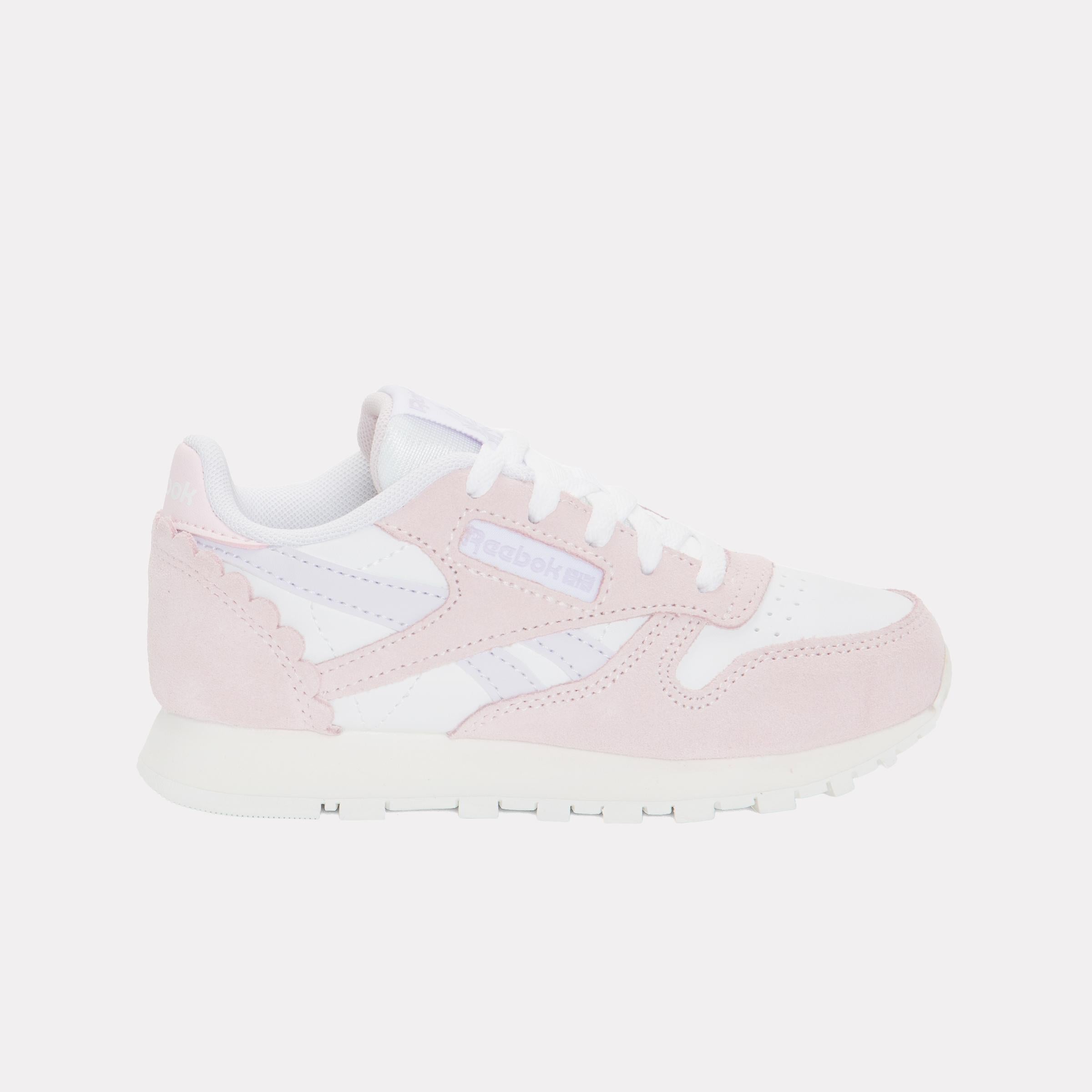 Reebok Footwear Kids Classic Leather Shoes – Pre-School FTWRWHITE/FROS ...