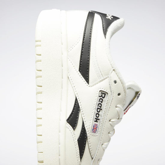 Reebok Footwear Women Club C Double Women's Shoes CHALK/CORE BLK/CHALK ...