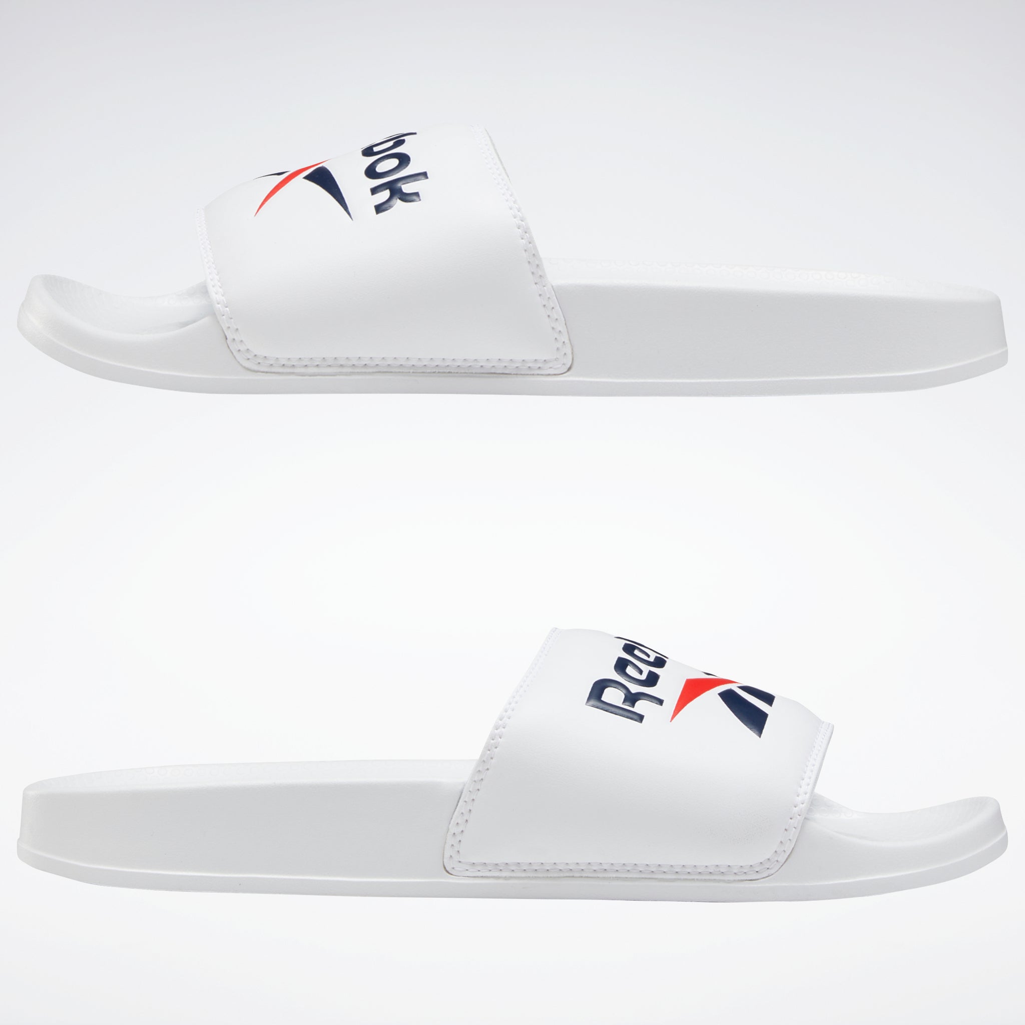 Reebok Footwear Men Reebok Classic Slides White/Conavy/Radred – Reebok ...